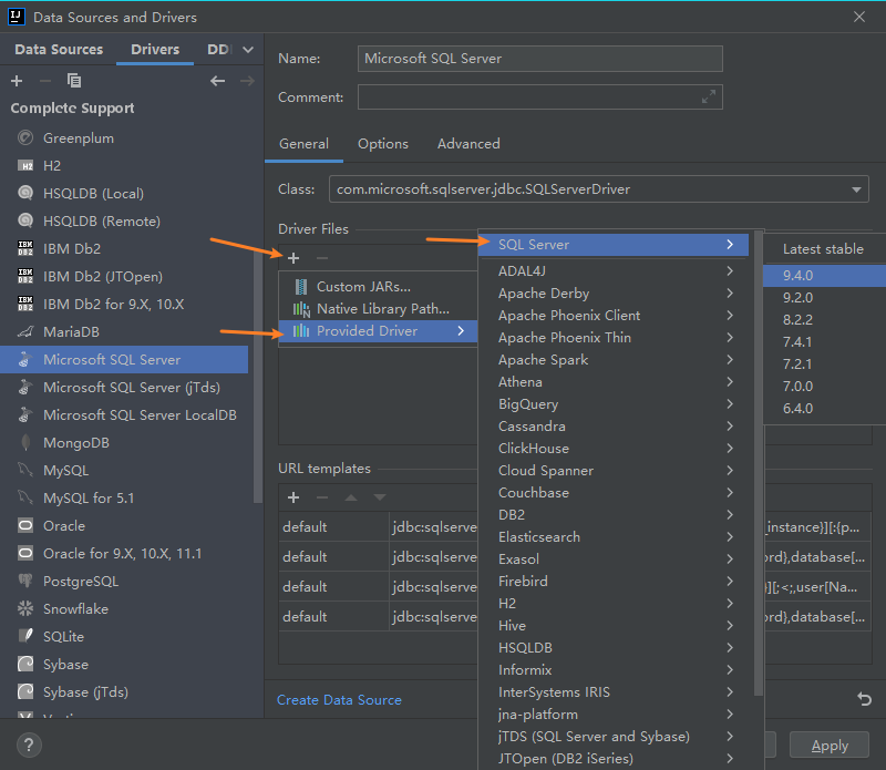 Java Idea配置jdbc连接sql Server数据库和代码提示